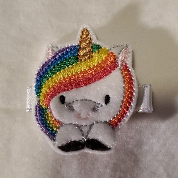 Yogi & Cecil's Boutique | Accessories | New Rainbow Unicorn No Felt ...